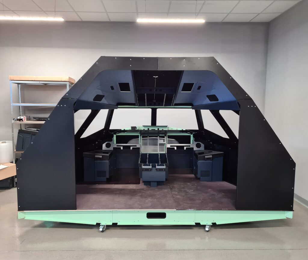 A320 Shell Floor and Ceiling – Airframe Lab