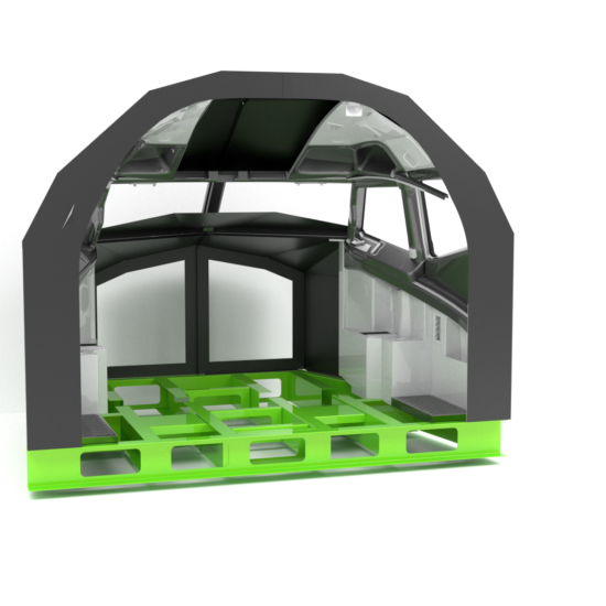 A320 Pedestal Structure – Airframe Lab