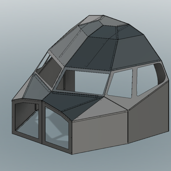 FULL F16 Cockpit Shell, Ejection Seat and Panels – Airframe Lab