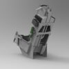 FULL F16 Cockpit Shell, Ejection Seat and Panels – Airframe Lab